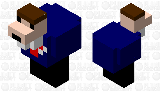 Elon Musk Chicken Minecraft Mob Skin