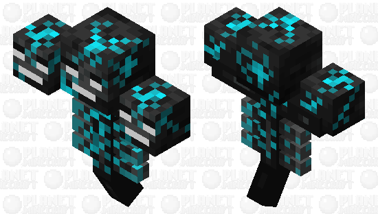 Supercharged Wither Minecraft Mob Skin