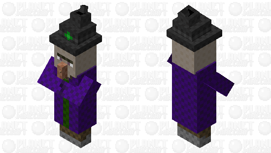 cloth witch Minecraft Mob Skin