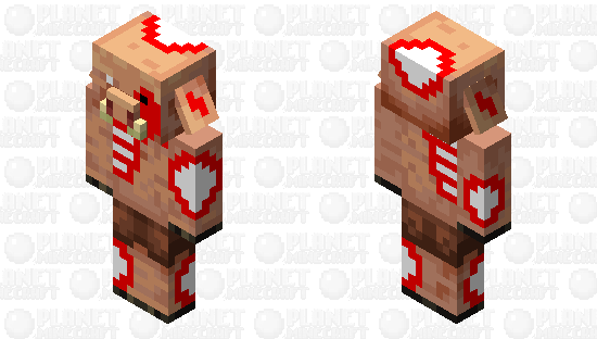 DEVOURED PIGLIN Minecraft Mob Skin