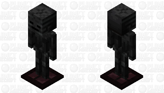 Wither Skeleton Armor Stand Minecraft Mob Skin