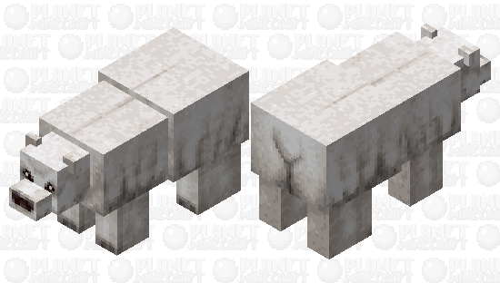 Polar Bear Minecraft Mob Skin