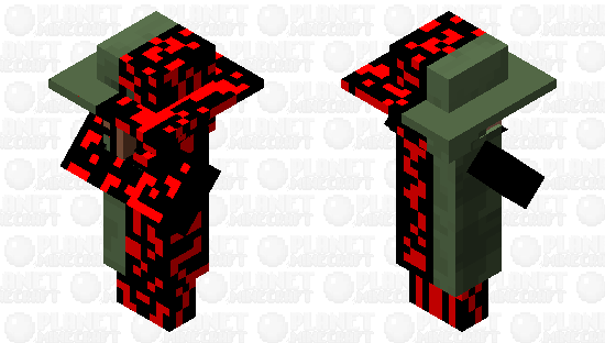 The CORRUPTED VILLAGER Minecraft Mob Skin