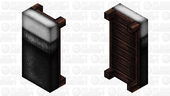 Black Bed Minecraft Mob Skin