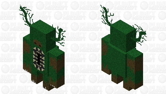 The swamp creature Minecraft Mob Skin