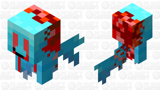 evil bloody allay Minecraft Mob Skin