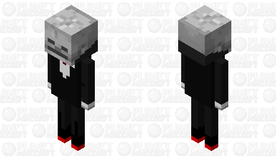 skeleton! Minecraft Mob Skin