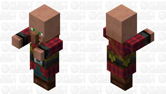 Crossbow Savanna Minecraft Mob Skin