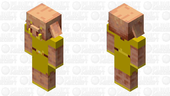 Rich Piglin Minecraft Mob Skin