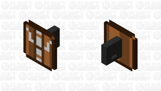 Wooden Shield-Legend of Zelda: Skyward Sword- Minecraft Mob Skin