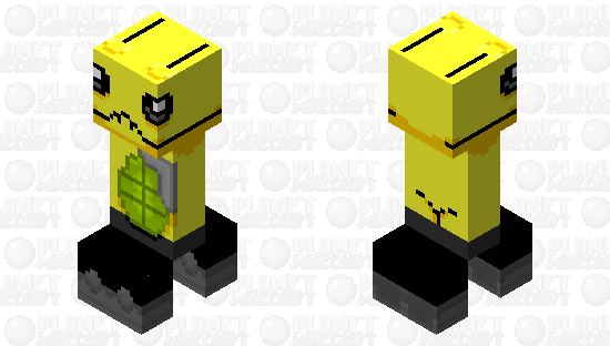 Alien Hominid (𝗖𝗮𝘀𝘁𝗹𝗲 𝗖𝗿𝗮𝘀𝗵𝗲𝗿𝘀) Minecraft Mob Skin