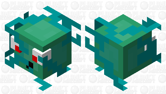 Ice Slime Minecraft Mob Skin