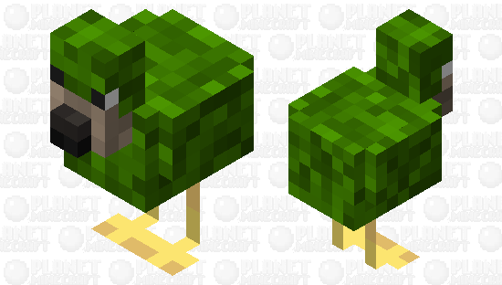 Kakapo Minecraft Mob Skin