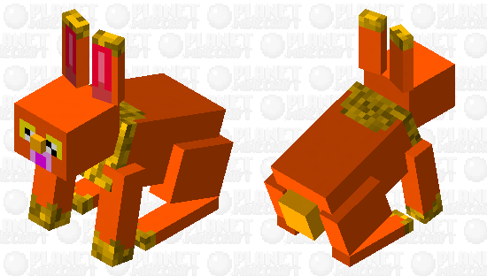 Warm Rabbit Minecraft Mob Skin