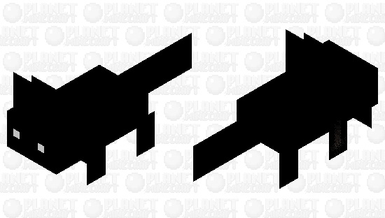 black axolotl Minecraft Mob Skin