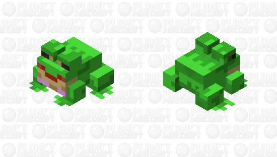Unspeakable Frog Minecraft Mob Skin