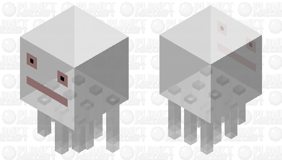 The Ghostly Ghast Minecraft Mob Skin