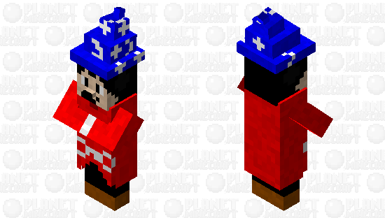 Sorcerer Mickey Minecraft Mob Skin