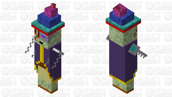 witch Minecraft Mob Skin