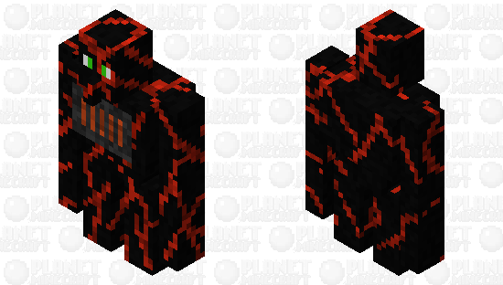 iron golem lava Minecraft Mob Skin