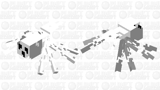 Crawler Ghost Minecraft Mob Skin