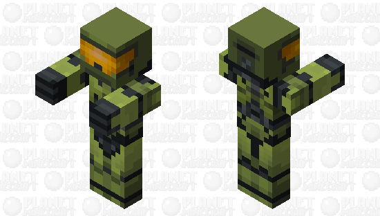 master chief zombi Minecraft Mob Skin