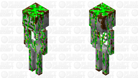 Overgrow Skeleton Minecraft Mob Skin