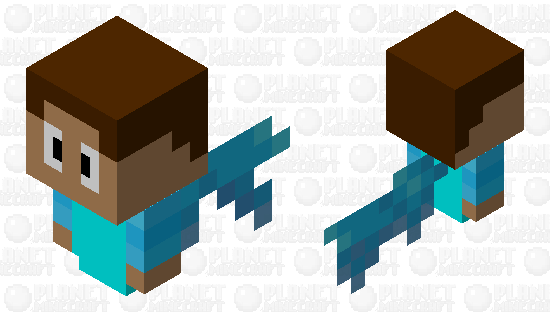 flying steve Minecraft Mob Skin