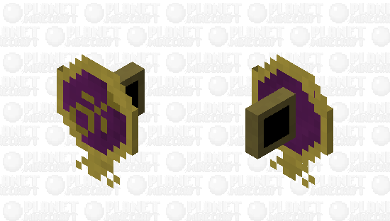 Slaanesh Combat Shield Minecraft Mob Skin