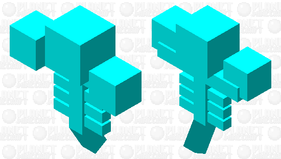 Wither armor(Bedrock style) Minecraft Mob Skin