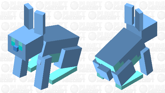 🧊Ice rabbit🧊 Minecraft Mob Skin