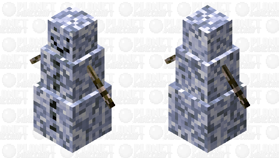 Static Snow Minecraft Mob Skin
