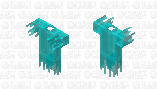 Ghost Headless Zombie Minecraft Mob Skin