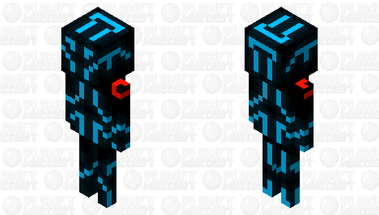 Blue mutation Minecraft Mob Skin