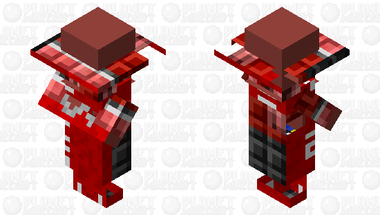 cursed villager Minecraft Mob Skin