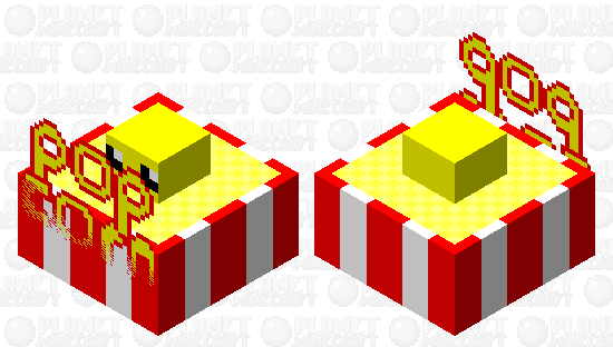 Popcorn Shulker Minecraft Mob Skin