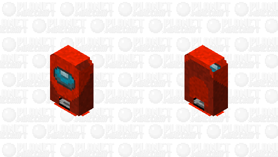 Among Us Above Imposter Vent Minecraft Mob Skin