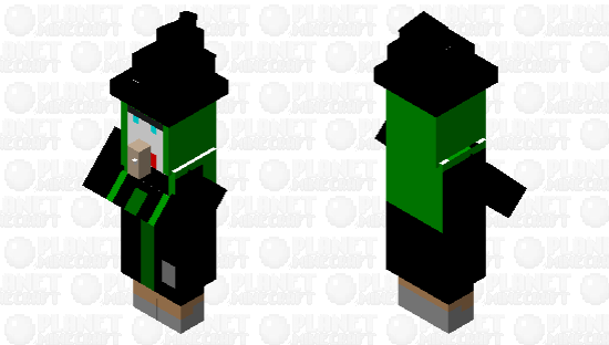 Evil Witch Minecraft Mob Skin