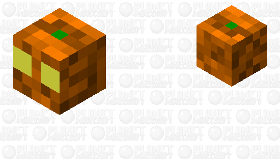 Pumpkin Minecraft Mob Skin
