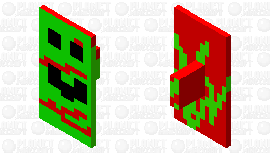 blood creeper Minecraft Mob Skin