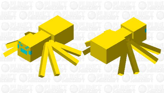 Thunder spider Minecraft Mob Skin