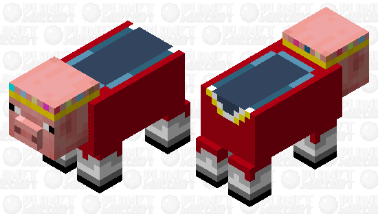 Technoblade Pig Minecraft Mob Skin