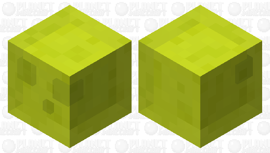 Sticky Lemon Slime Minecraft Mob Skin
