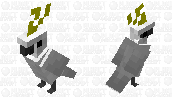 Cockatoo Minecraft Mob Skin