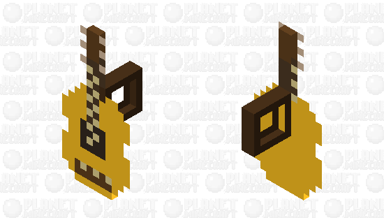 guitar shield Minecraft Mob Skin
