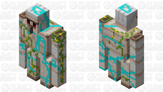 iron golem+little bit of dimond Minecraft Mob Skin