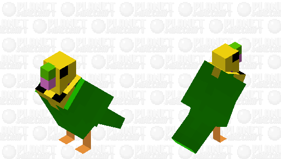 Dsi parakeet Minecraft Mob Skin