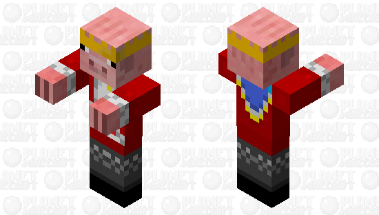 Technoblade. Minecraft Mob Skin