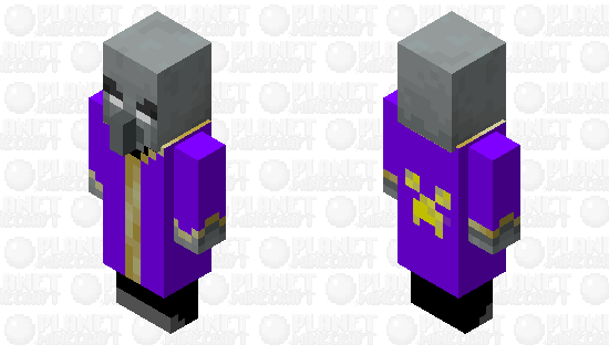 Magic Illager Minecraft Mob Skin