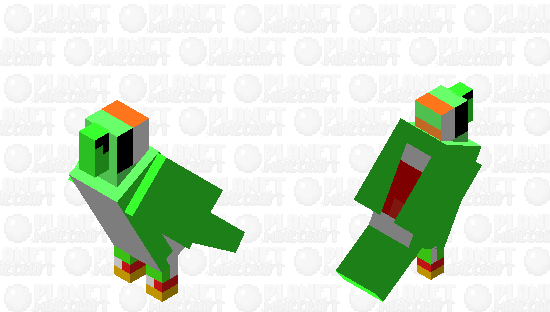 Yoshi bird Minecraft Mob Skin